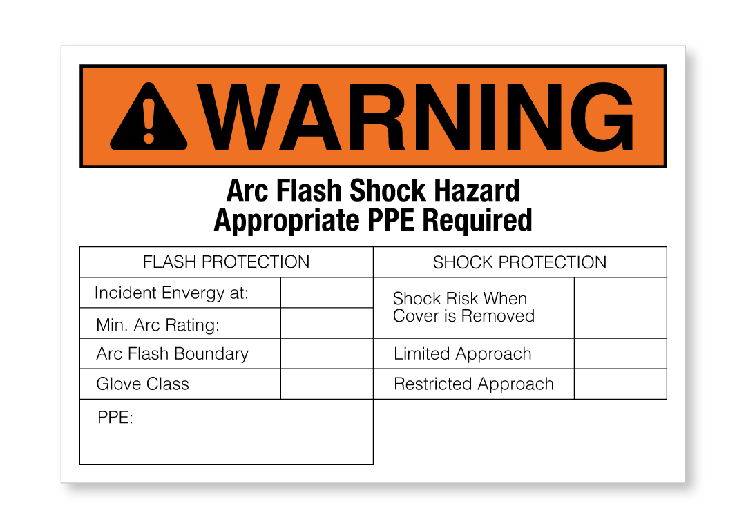 Arc Flash Labels - Reprodux